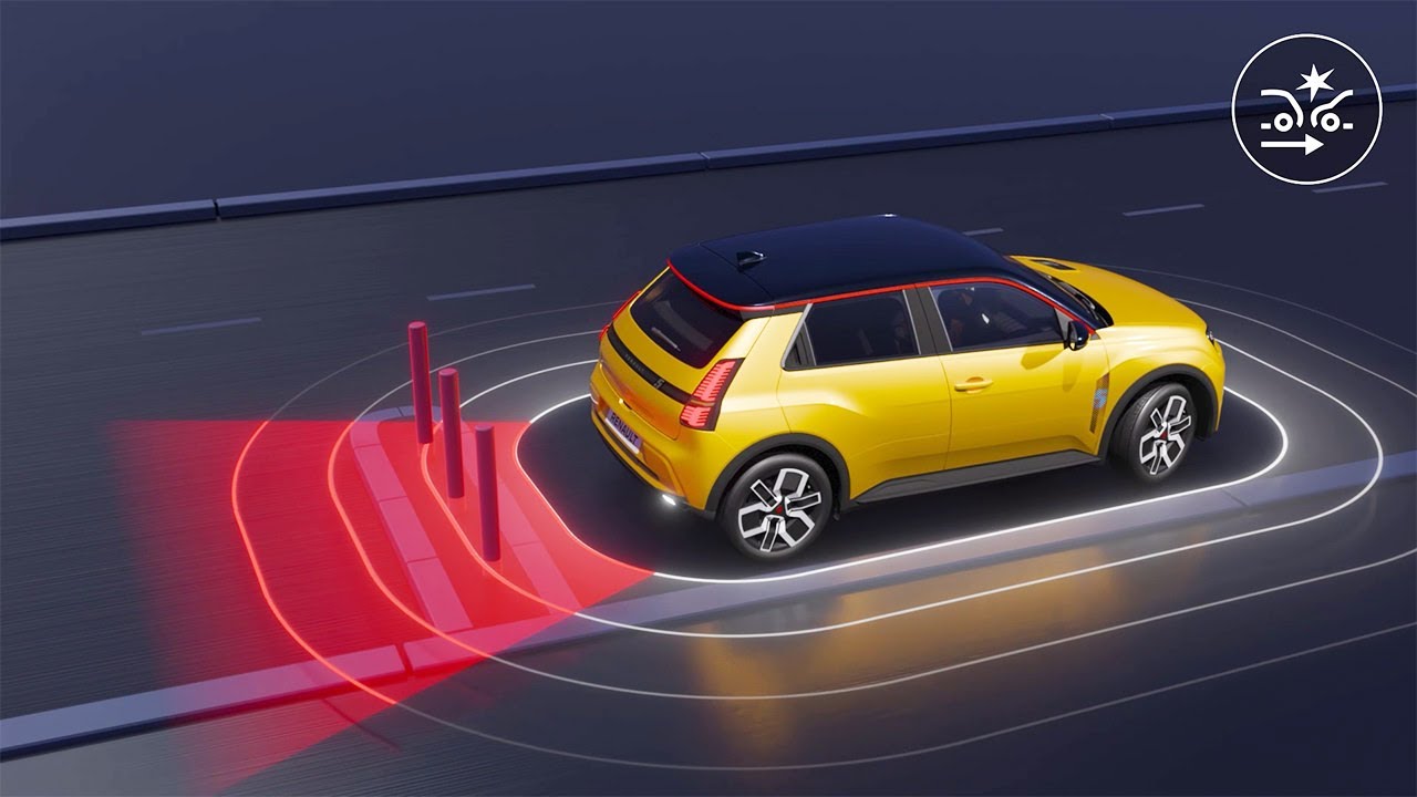 rear active emergency braking system - YouTube