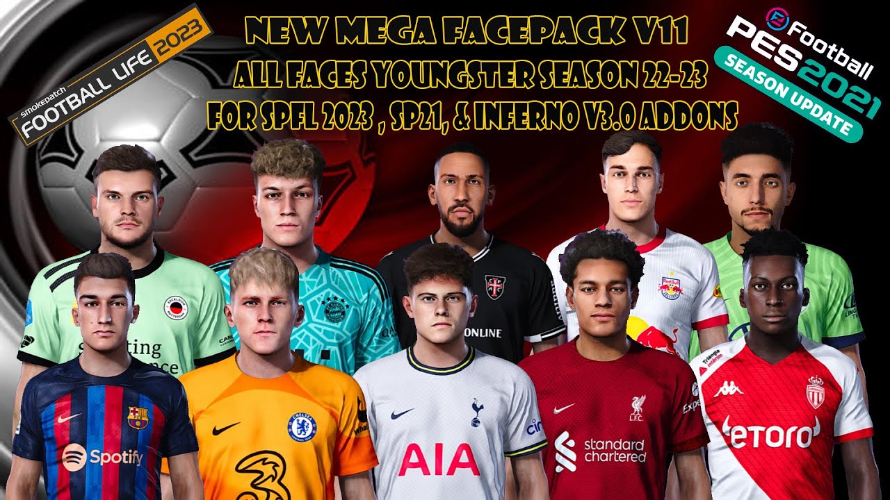 NEW MEGA FACEPACK V11 || ALL FACES YOUNGSTER || 50++ FACES ADDED ...
