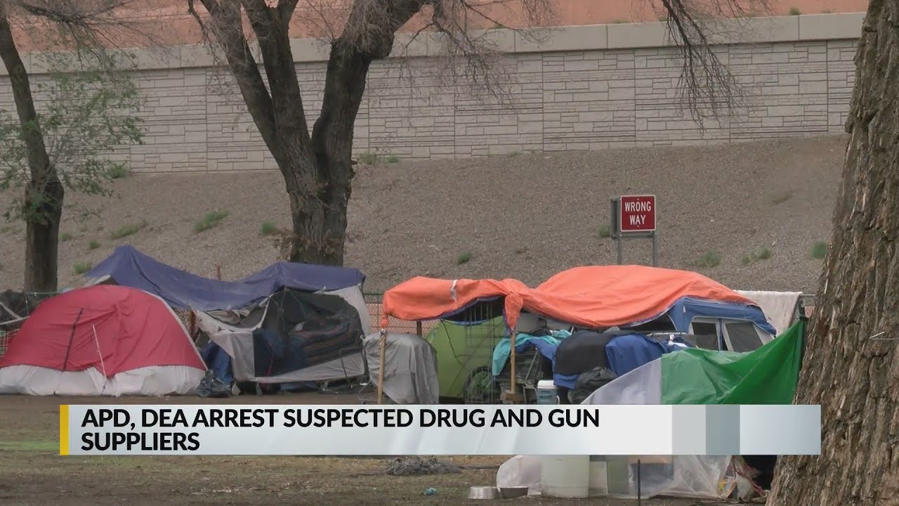APD: Major supplier of guns and drugs for homeless busted - YouTube
