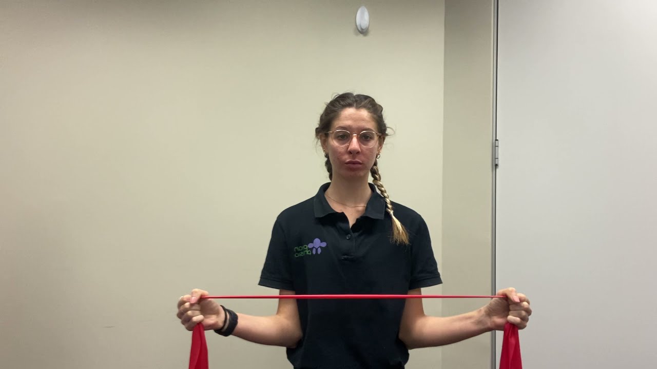 External Rotation Theraband