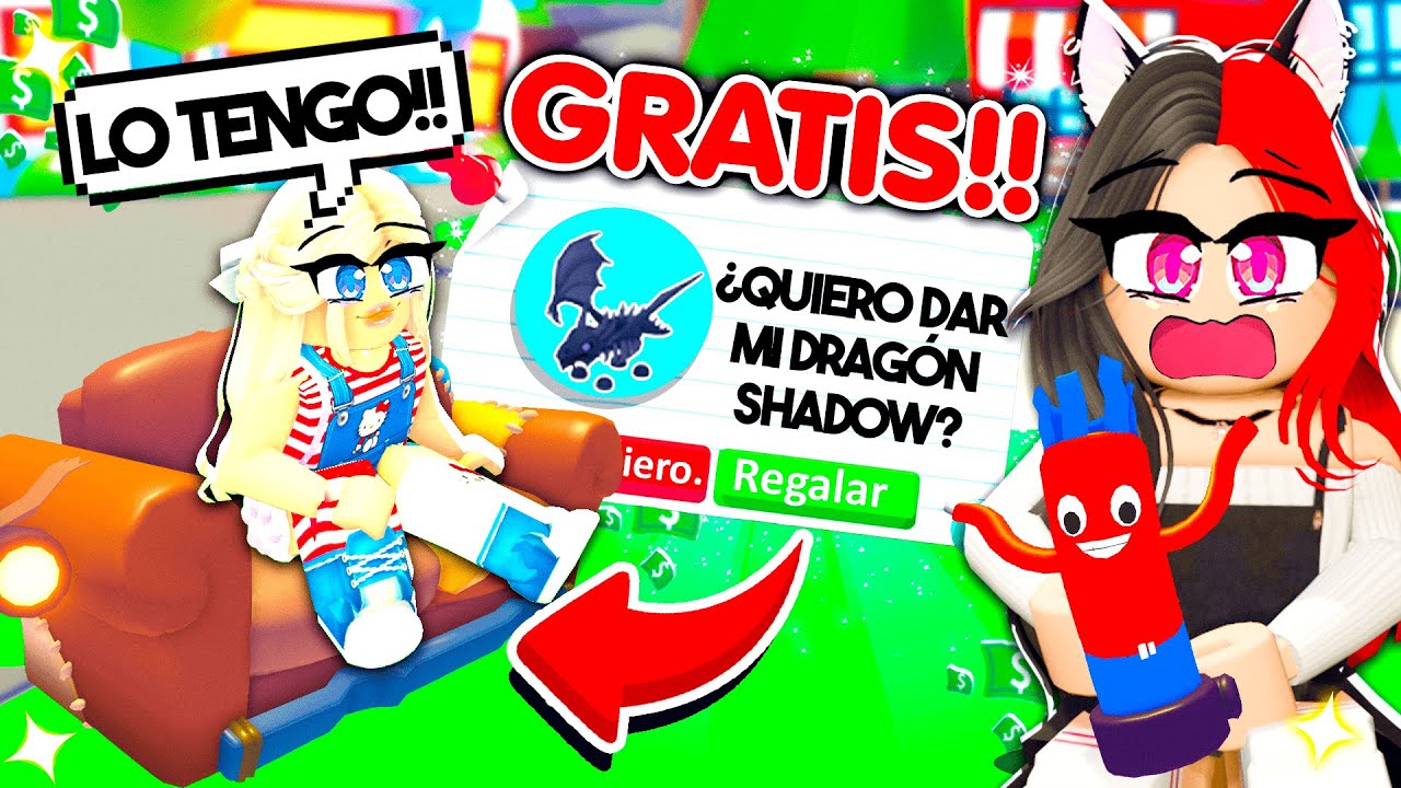 SI CONSIGUES UN LEGENDARIO, TE REGALO MI DRAGÓN SHADOW en ADOPT ME ...
