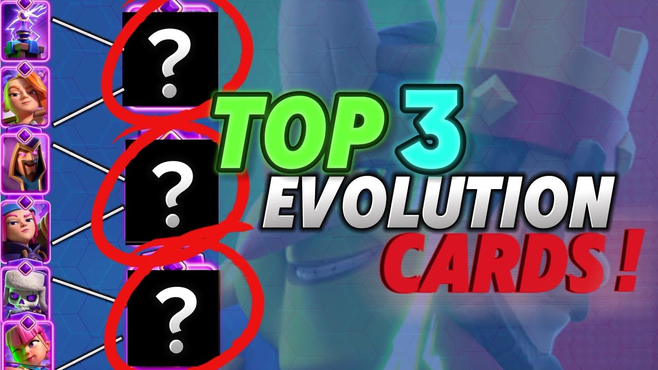 Top 3 evolution cards☠️🤔 Clash Royal - YouTube
