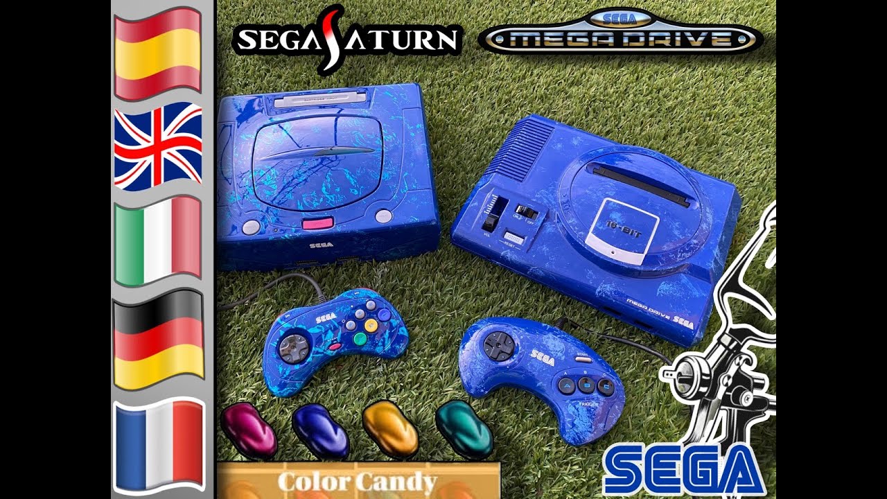 Sega Megadrive & Sega Saturn Candy - YouTube