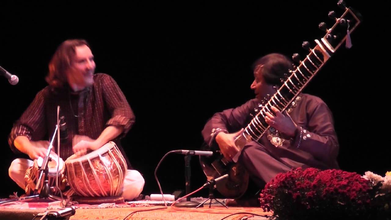 Ustad Shahid Parvez sitar - raag charukeshi - Denis Kucherov on tabla ...