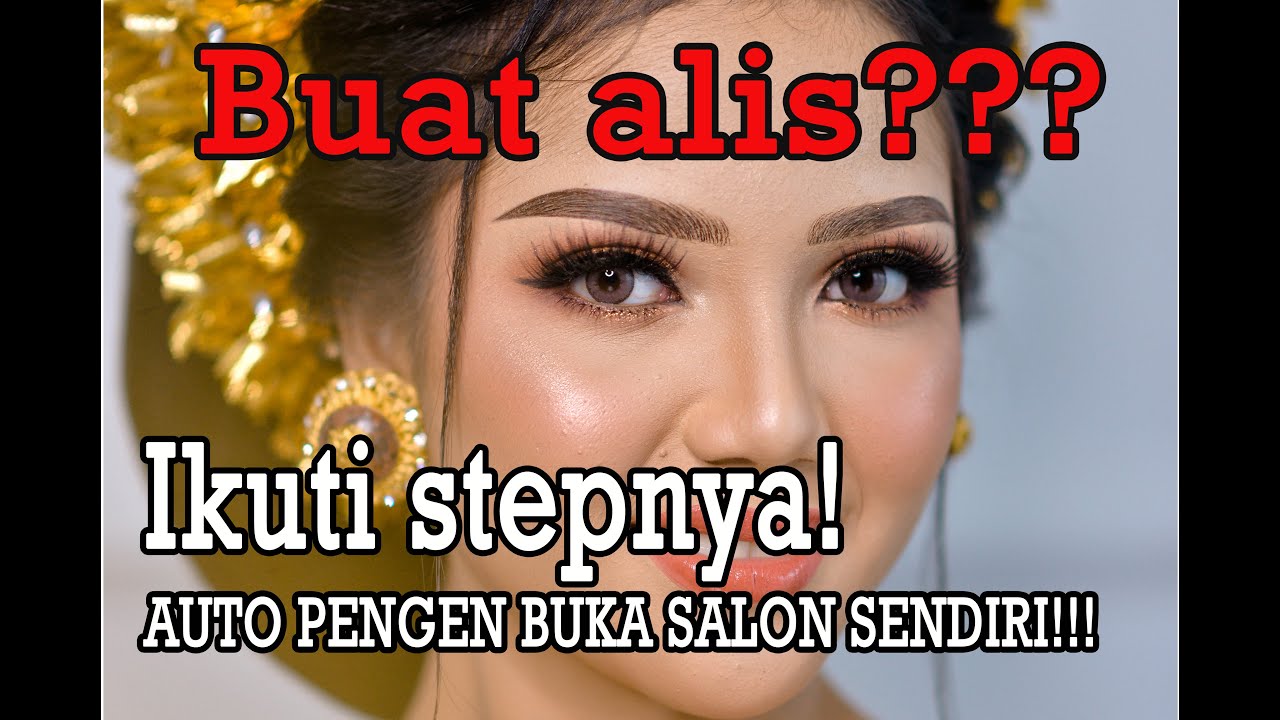 TUTORIAL ALIS SERAT ALA NILOTTAMA BALI WEDDING - YouTube