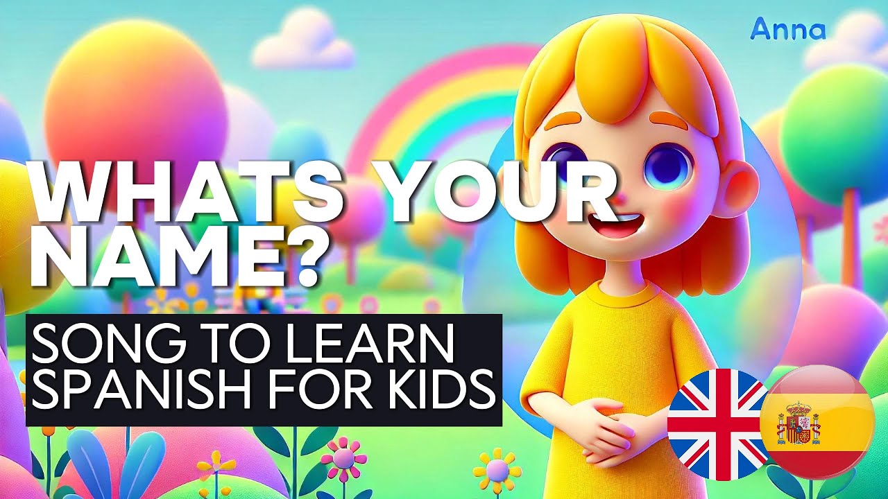 What's Your Name? | Fun Introducing Bilingual Song for Kids to Learn ...