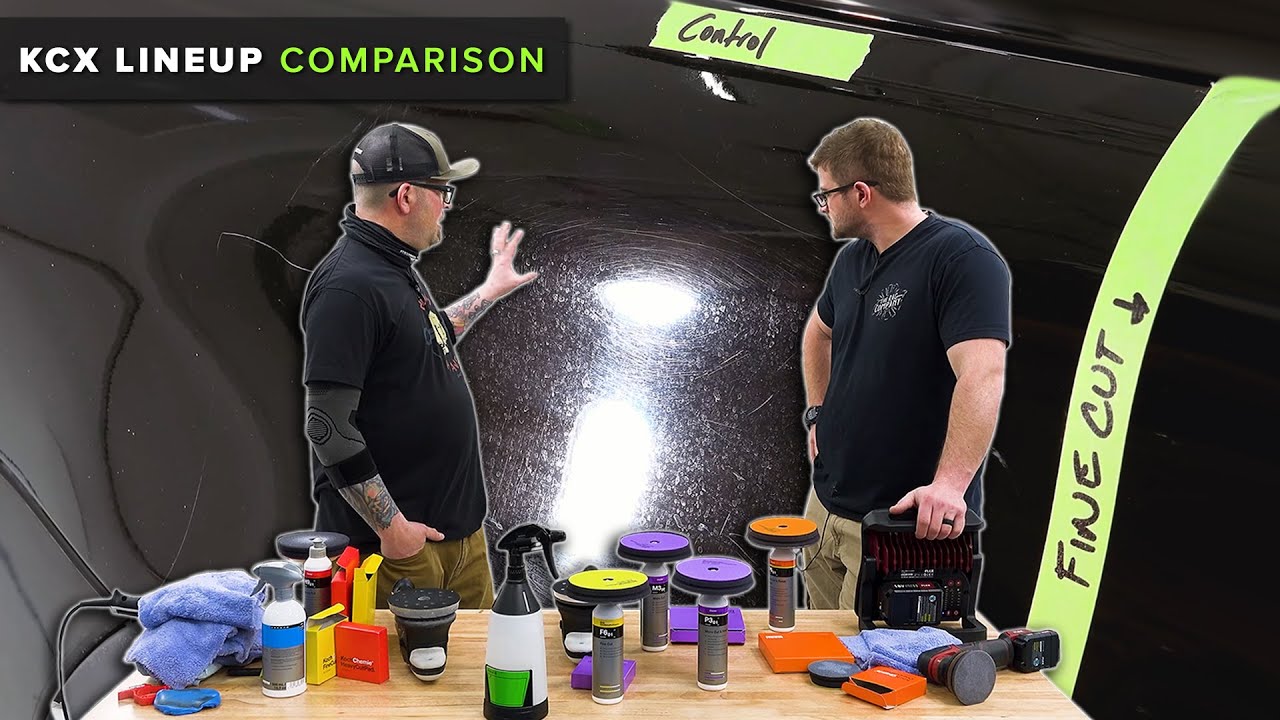 Let's GET RID of these Scratches & Swirls!! | COMPARING KCX Polishes ...