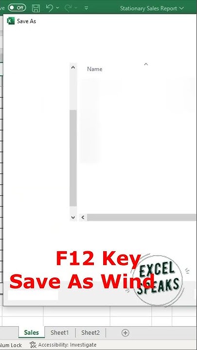 Excel - How to Save Excel File As PDF - Excel to PDF Free - YouTube
