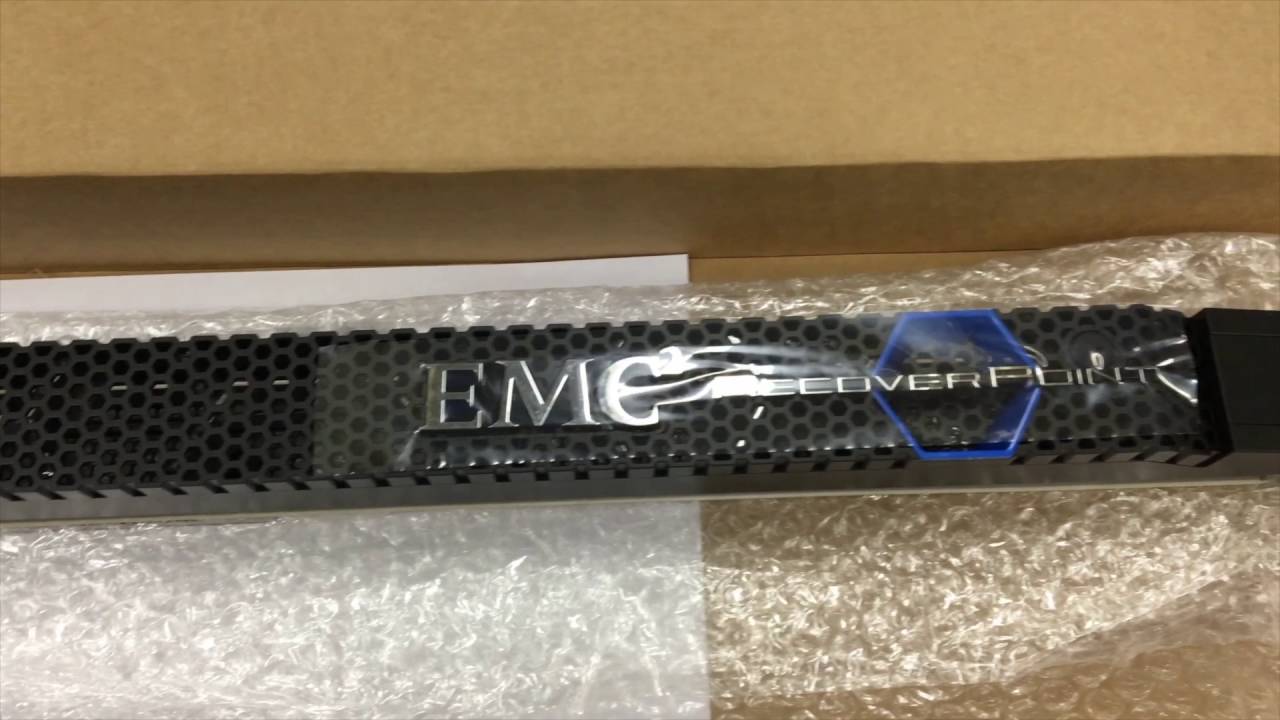 EMC RecoverPoint Gen 6 - Unboxing, Overview | Unity, DR, Replication ...