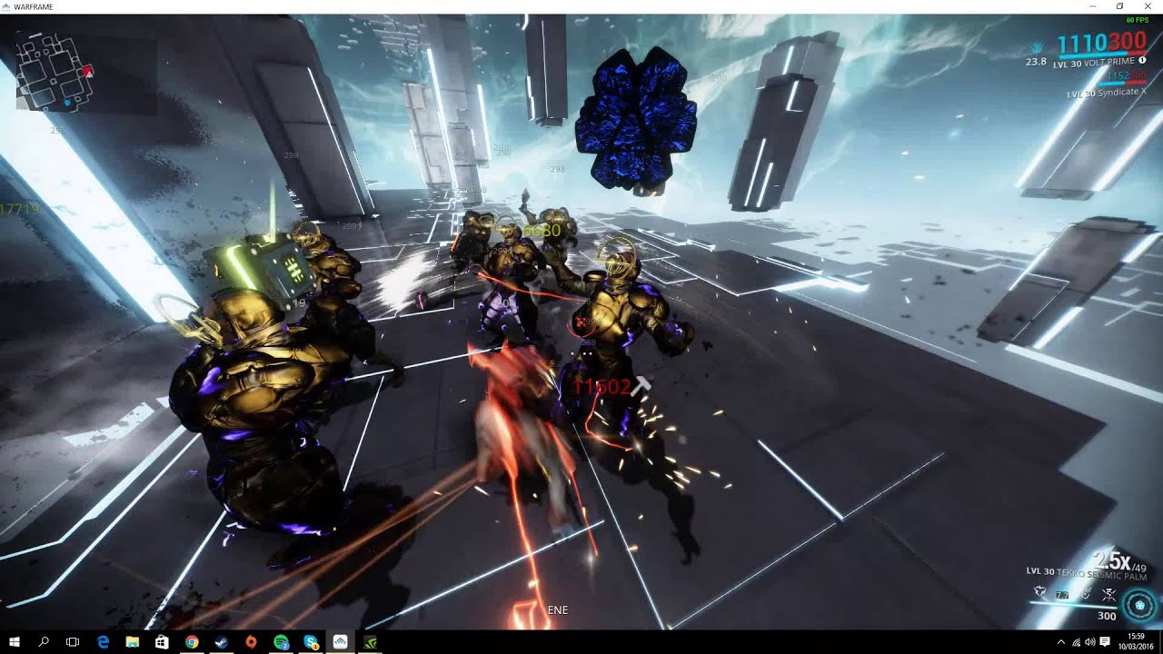 Warframe - Tekko vs 20 LV 110 Corrupted Butchers - YouTube