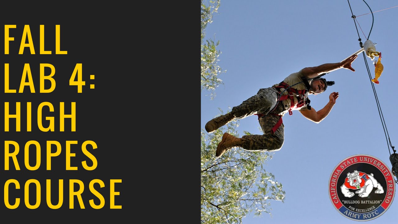 Fall Lab 4: High Ropes Course - YouTube