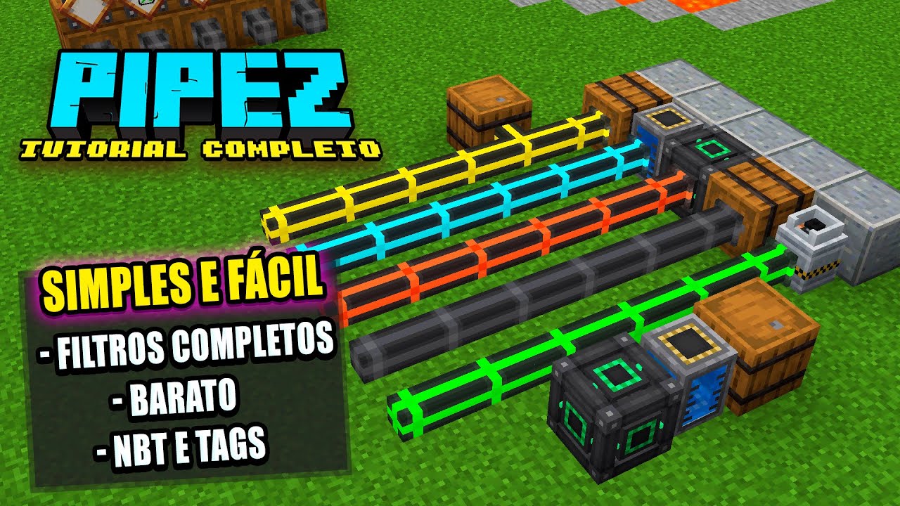 PIPEZ O MOD DE CABOS MAIS COMPLETO E FÁCIL DE USAR! TUTORIAL COMPELTO! - YouTube