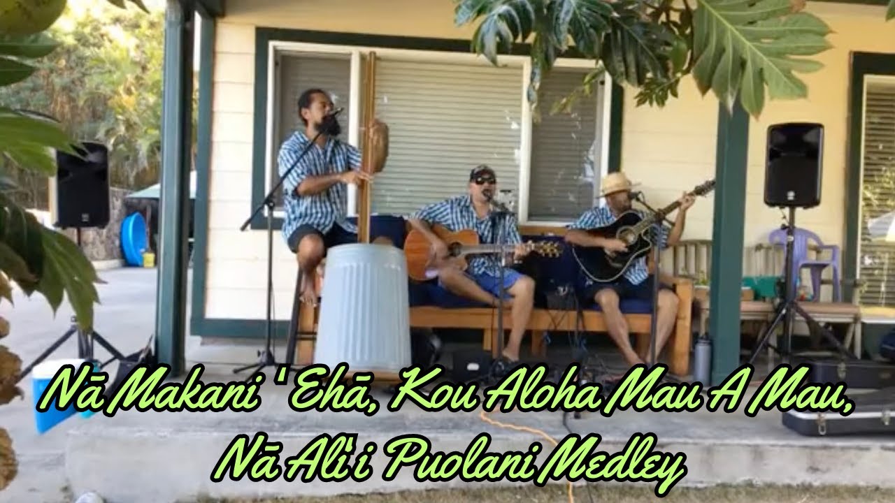 Waimānalo Sunset Band On The Lānai - Nā Makani ʻEhā, Kou Aloha Mau A ...