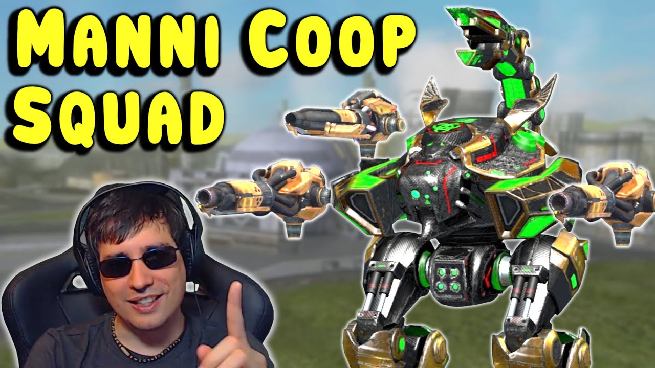 Can MANNI Do TEAM-PLAY? War Robots COOP Member Live Stream WR - YouTube