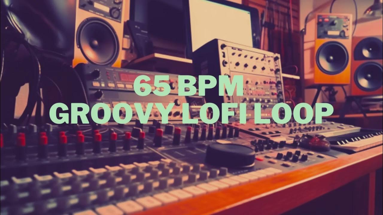 Groovy LoFi Drum Loop - 65 BPM - YouTube
