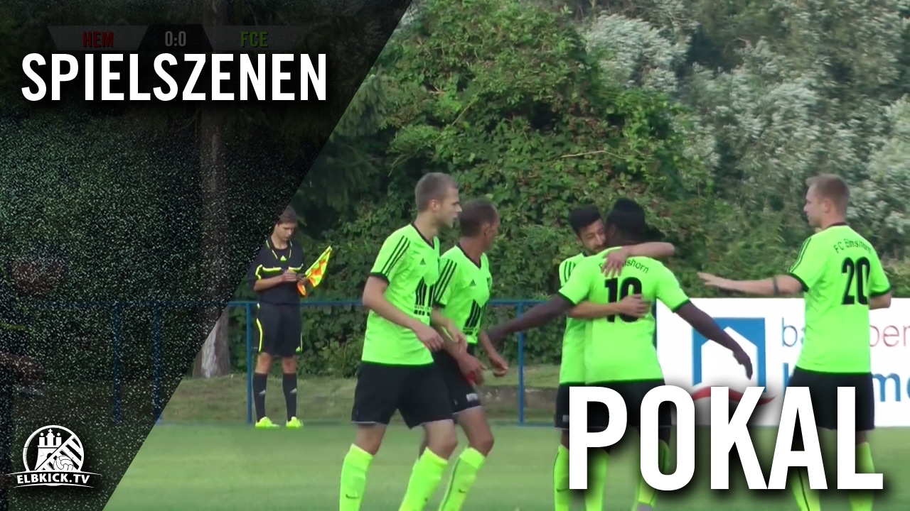Holsatia Elmshorn - FC Elmshorn (3. Runde, Pokal der 1. Herren 2016/ ...