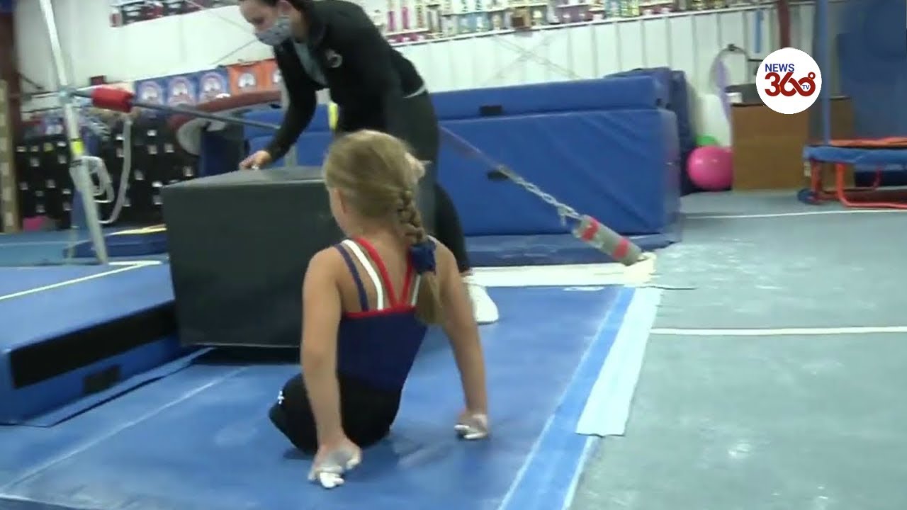 8-year-old gymnast born without legs scores perfect 10 || Disability is ...