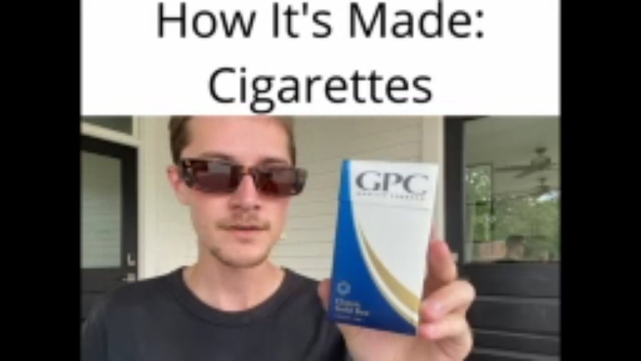 How It's Made: Cigarettes - YouTube