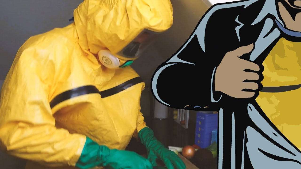 Be a hero wear a SubiTUS suit - cooking scene - YouTube