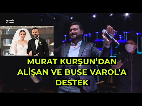 Murat Kurşun' dan, Alişan ve Buse Varol Çiftine Destek