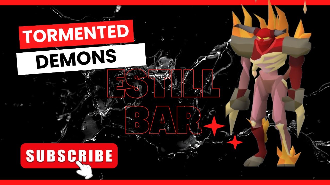 Tormented demons con Rune Crossbow OSRS! - YouTube