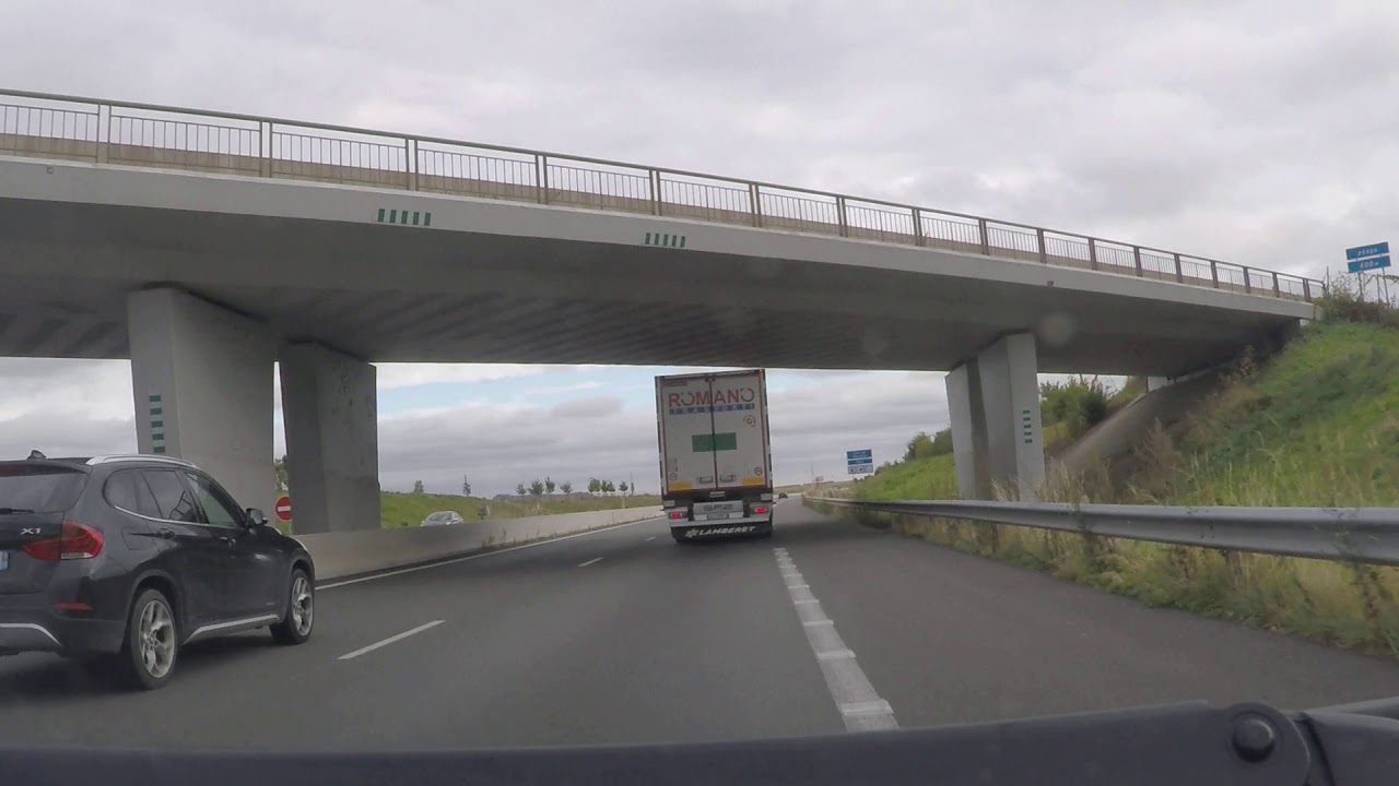 France by Autoroute - A26 South J6.1 Noeux Les Mines - YouTube