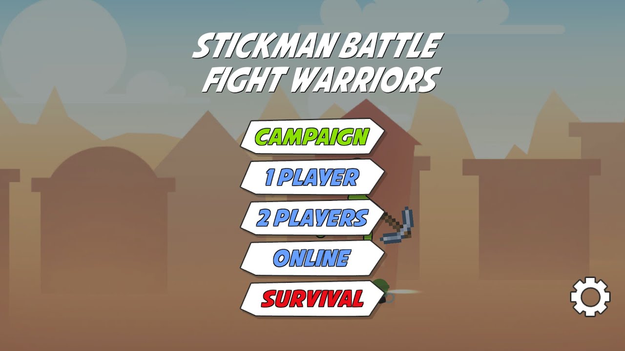 Me and Gkj go crazy in stickman battle warriors - YouTube