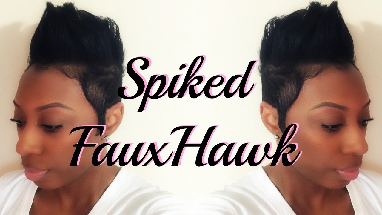 Spiked Faux Hawk - YouTube