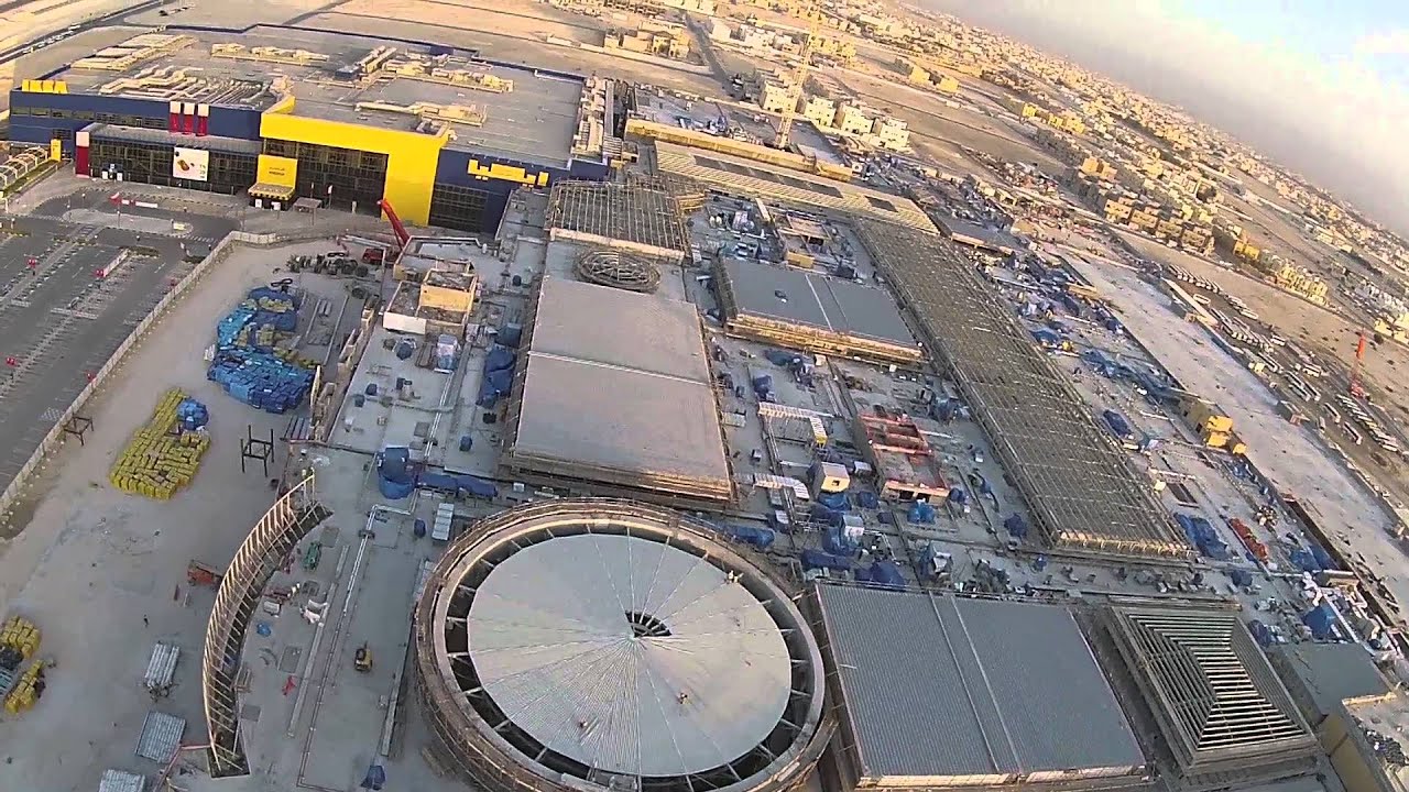 Doha Festival City - Drone View - 20.01.16 - YouTube