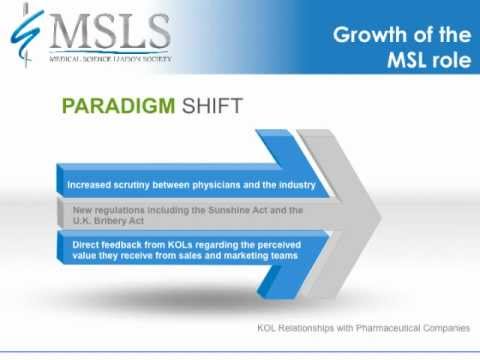 Medical Science Liaison Society - Presents at international MSL ...