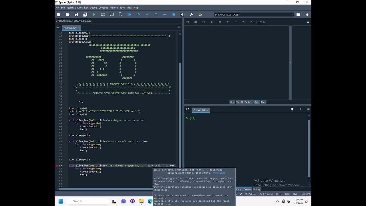 CREAT HACKING TOOL IN PYTHON EP 02 EASY 💯 ️ ready description - YouTube