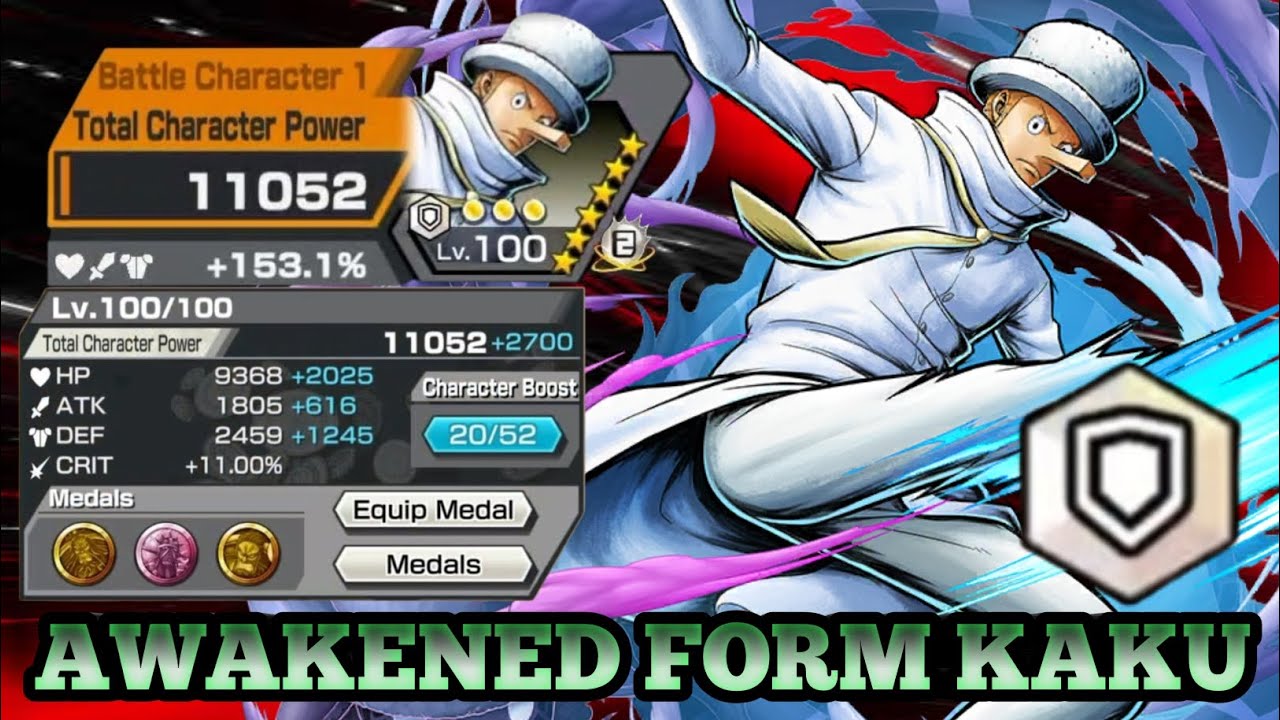 AWAKENED FORM KAKU GAMEPLAY | ONE PIECE BOUNTY RUSH | OPBR - YouTube