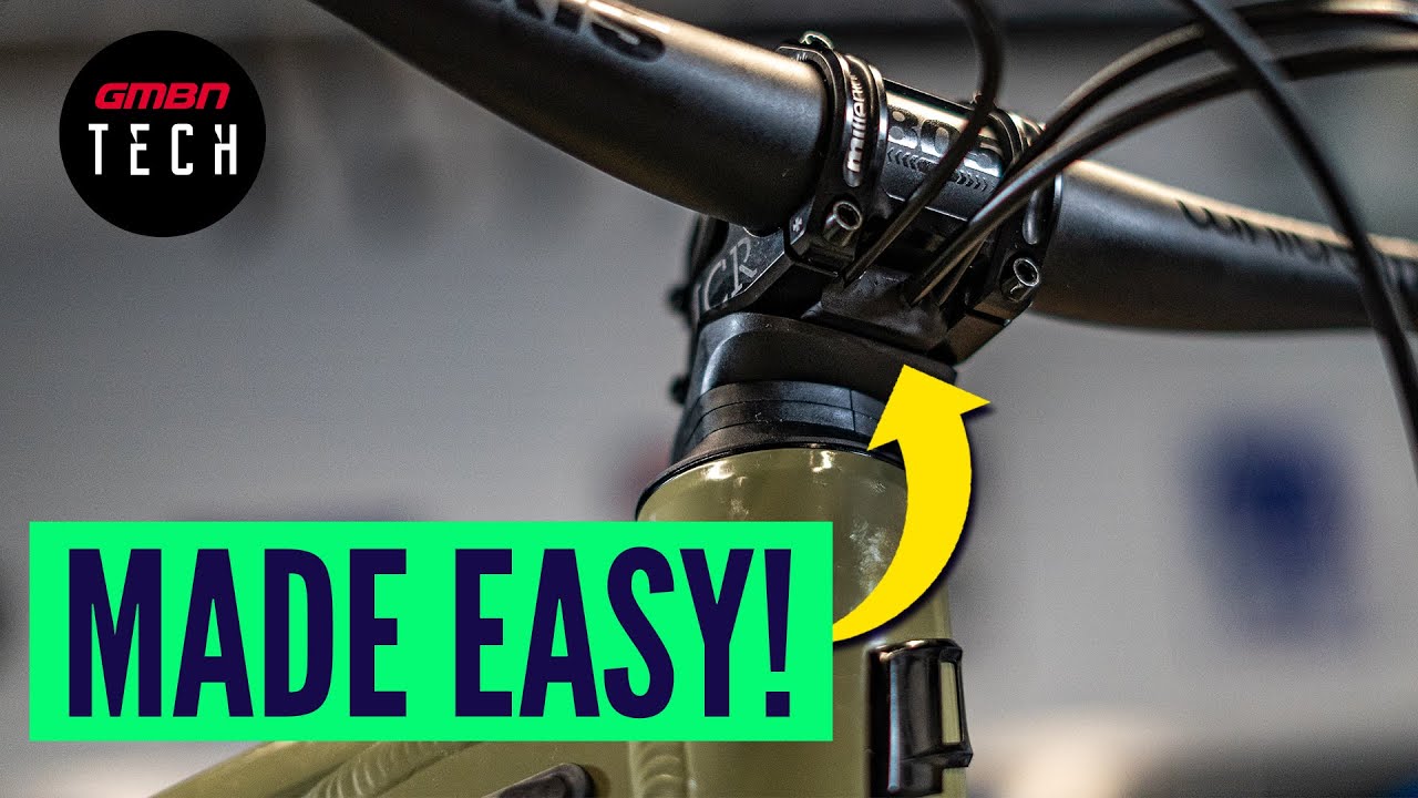 How To Replace A Cable On A Bike With Headset Cable Routing - YouTube