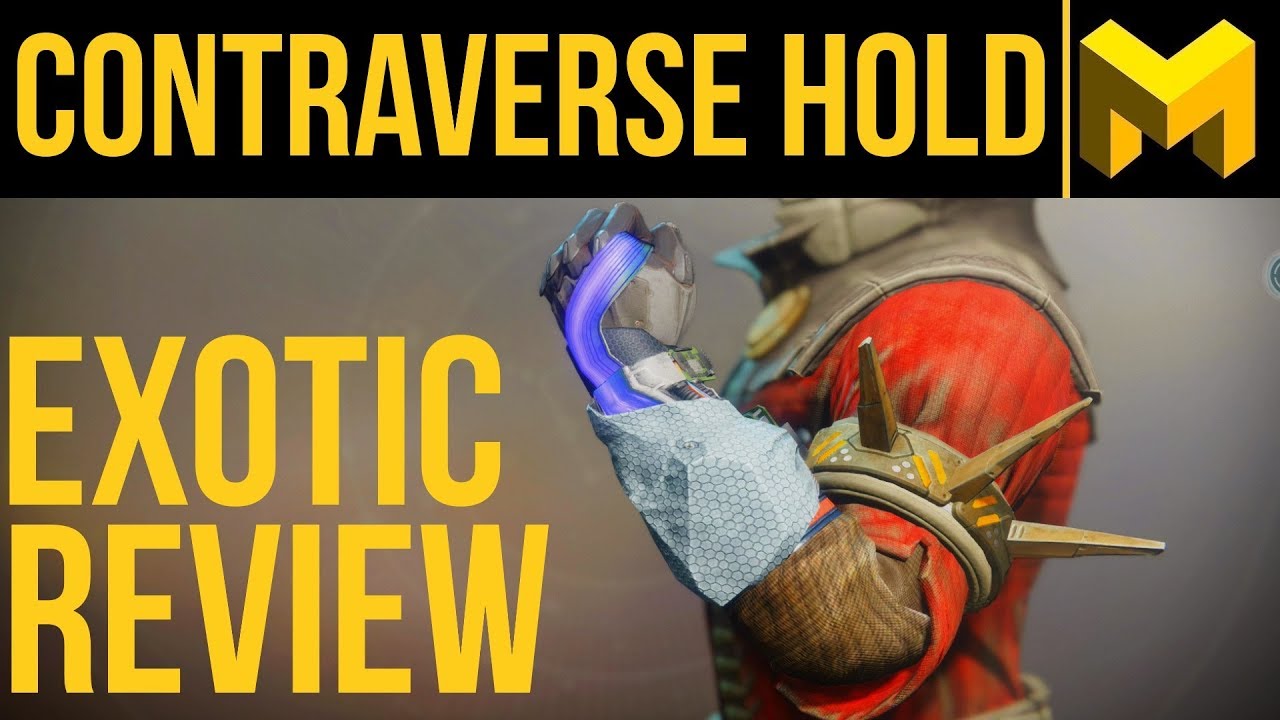 Destiny 2 Forsaken: Contraverse Hold Exotic Review - YouTube