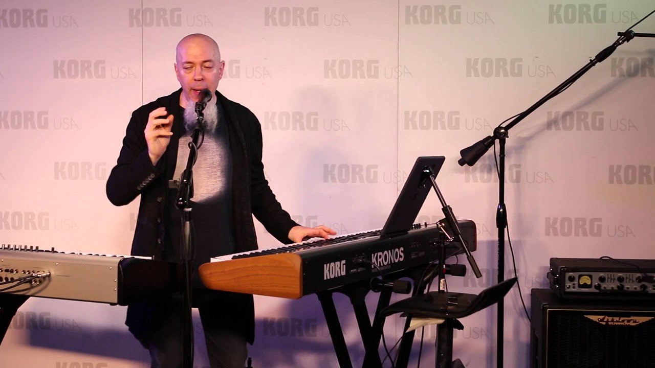 Jordan Rudess - New Kronos at NAMM 2016 KORG Booth (2/2) - YouTube