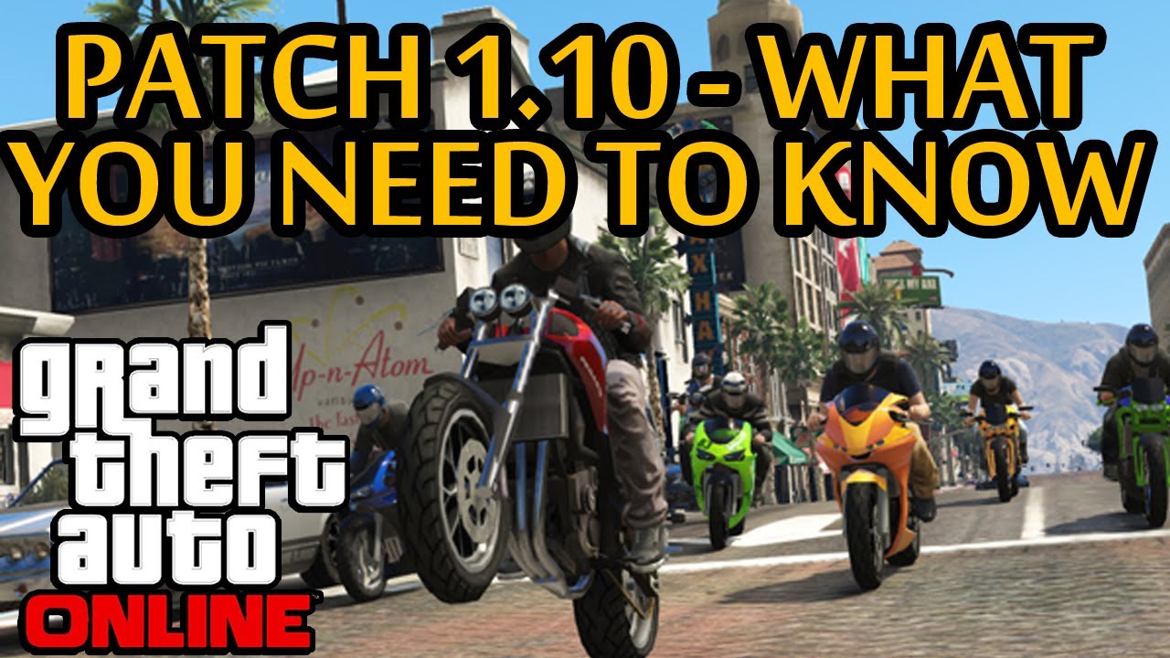 GTA 5 - How Will Patch 1.10 Affect You? Find Out Here! - YouTube