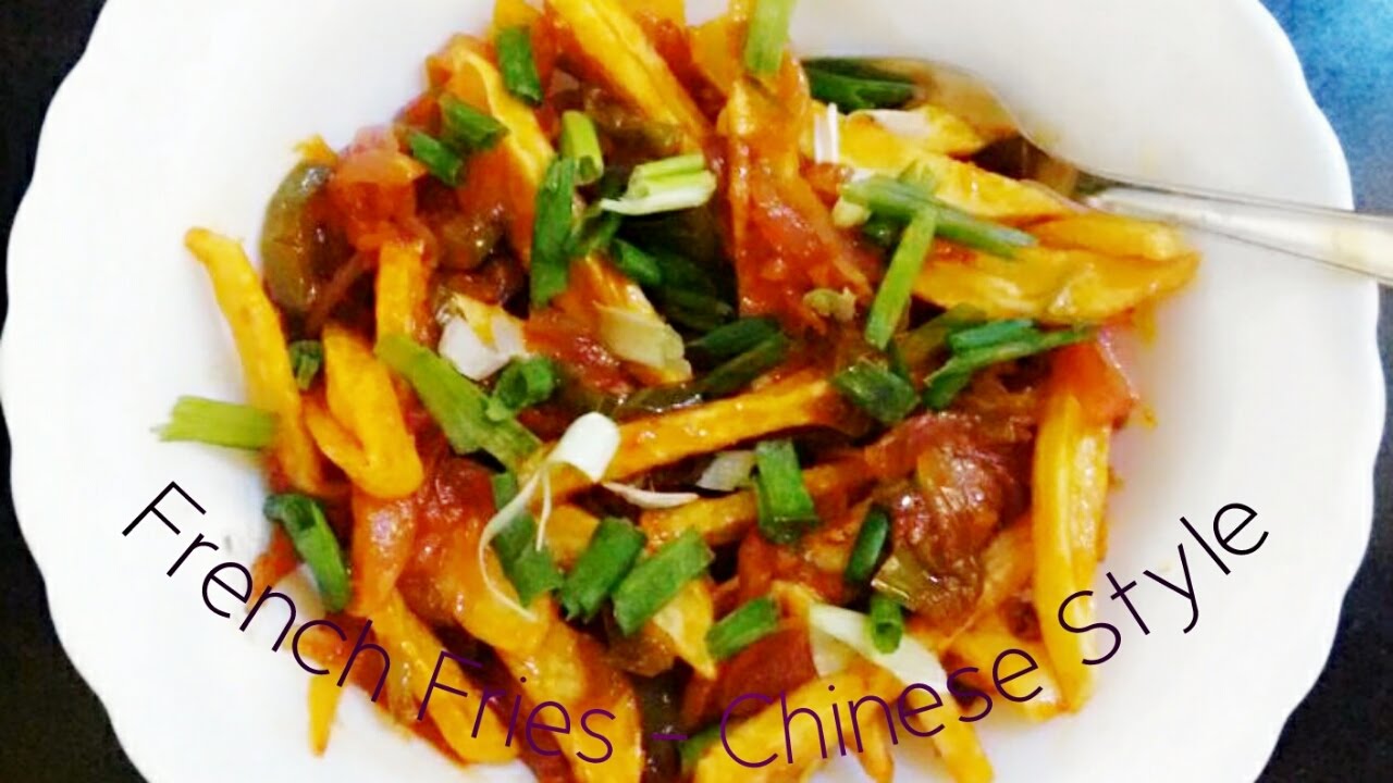 French Fries Recipe - Homemade Chinese Style Crispy French Fries - YouTube