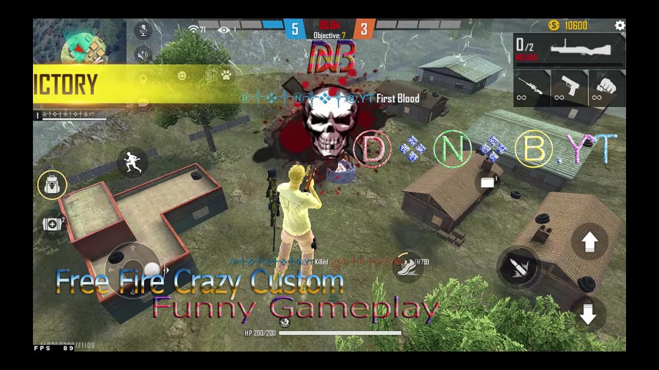 Free Fire😡 Crazy Custom 🤣 Funny Gameplay 💕💖💕 Ⓓ ༒ ༒ Ⓝ༒ ༒ Ⓑ.ƳƬ 🌹🌹😥😥😥 ...