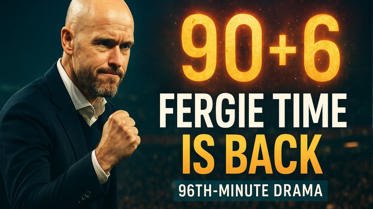 FERGIE TIME IS BACK?! Man United Fans Go Crazy After 96th-Minute ...