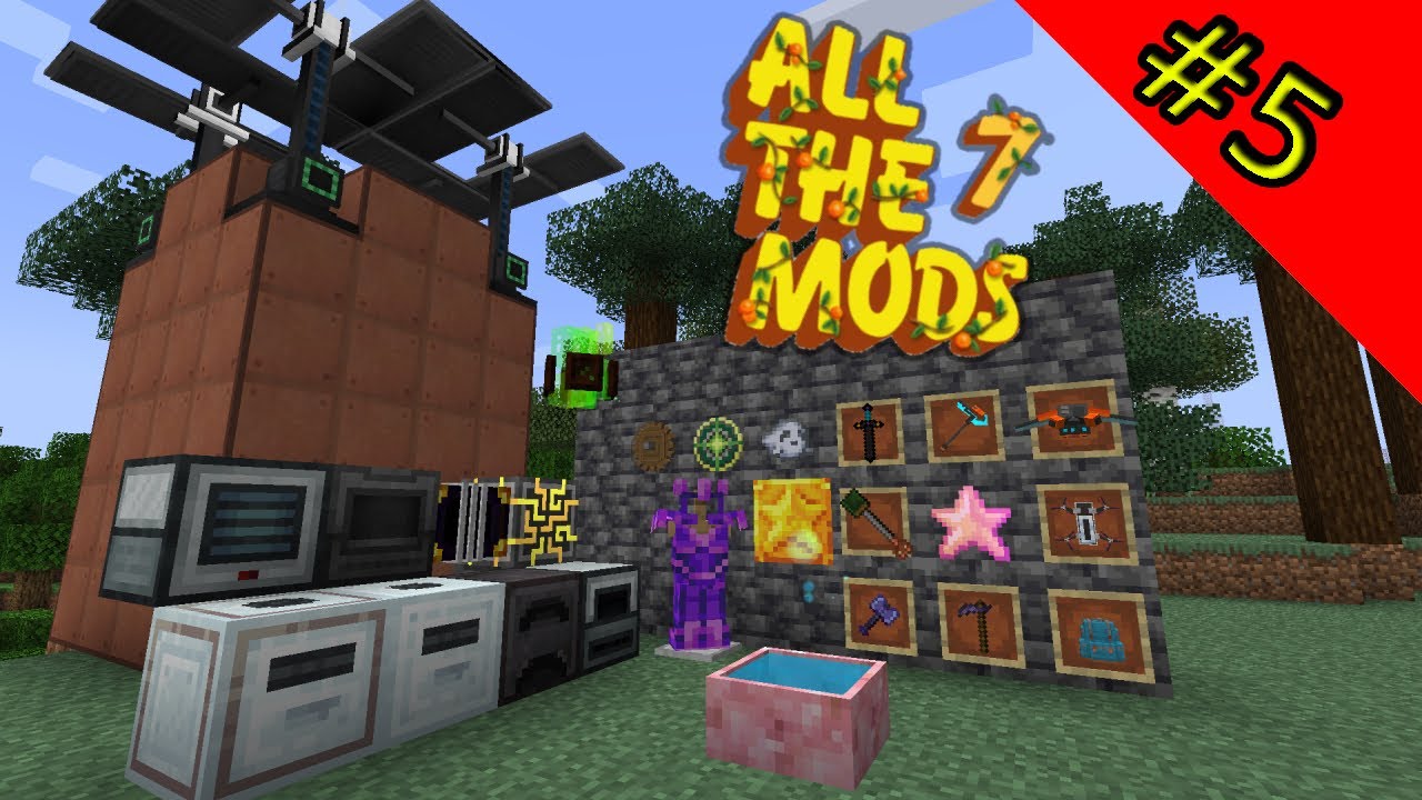 All the mods 7 #5 Primeiro sistema de itens - YouTube