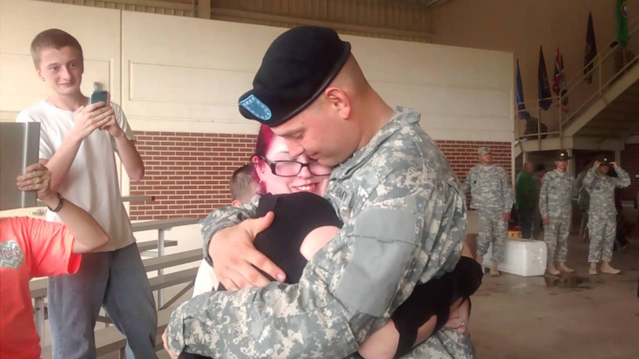 Pregnancy Reveal: Military Edition - YouTube