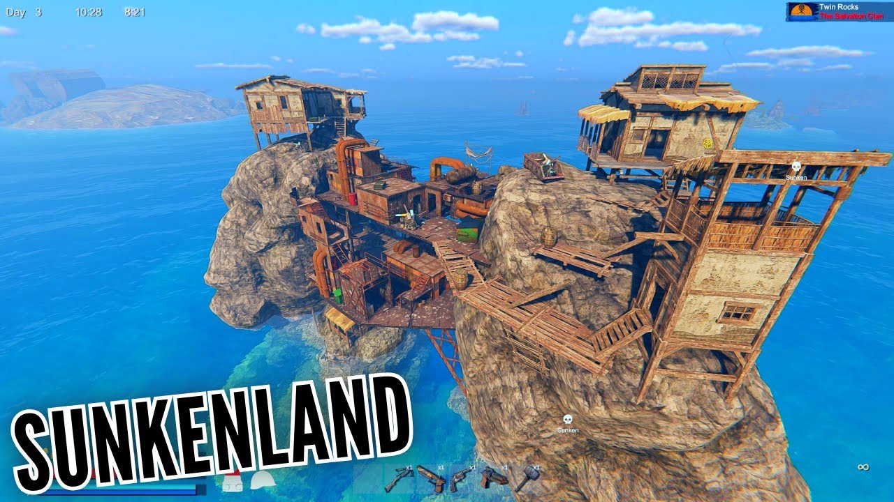 Day 38-43 Survival | Sunkenland Gameplay (The Faction Hunt Begins, 1st ...