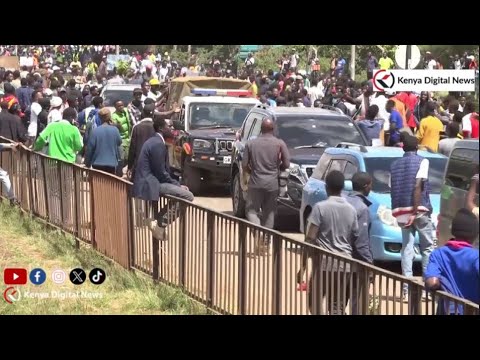 JKUAT students hold protests demanding justice for Denzel Omondi who ...