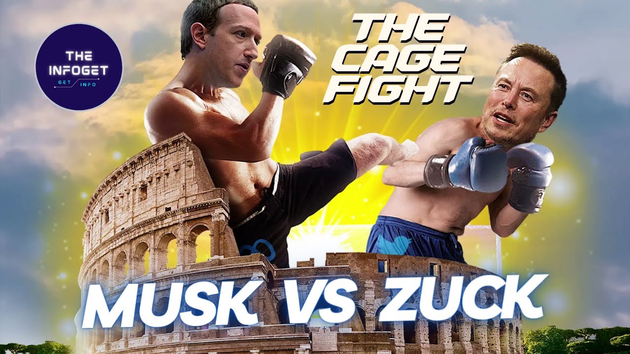 Musk vs Zuck... The Cage Fight... Who will win..? #musk #zuck #fight # ...
