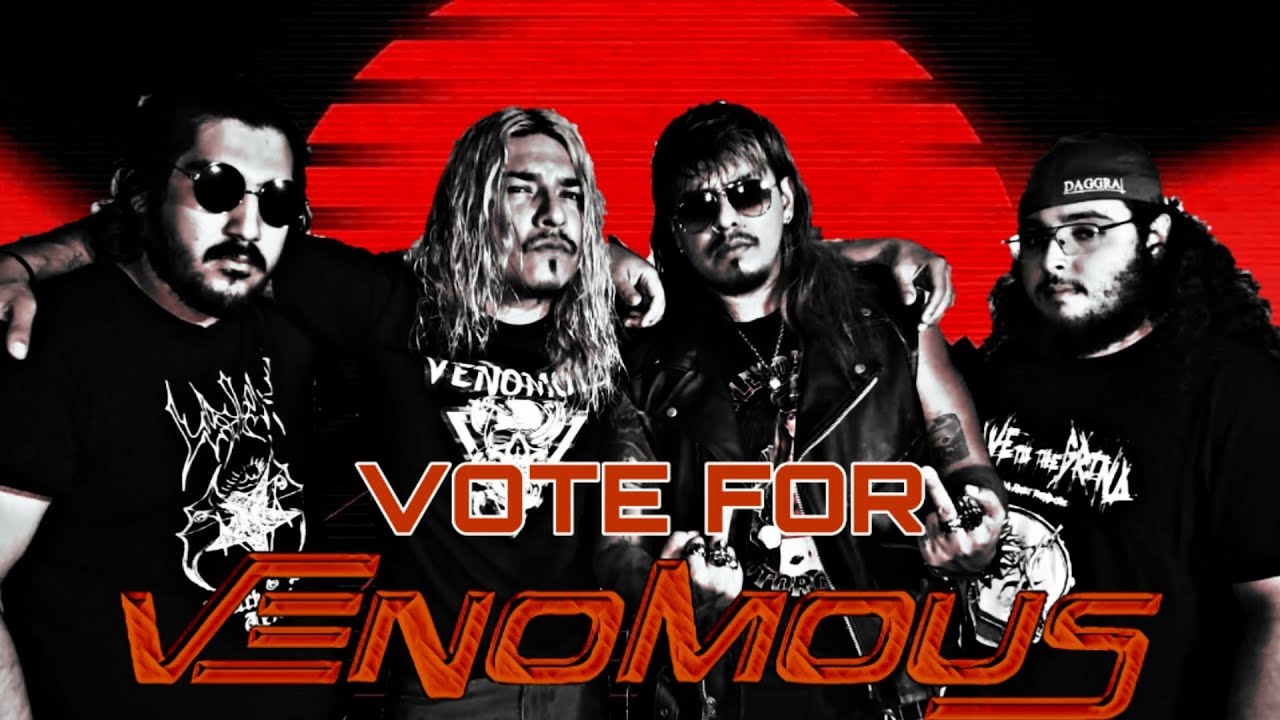 VENOMOUS pumped for VOTES and weekend gig.. - YouTube