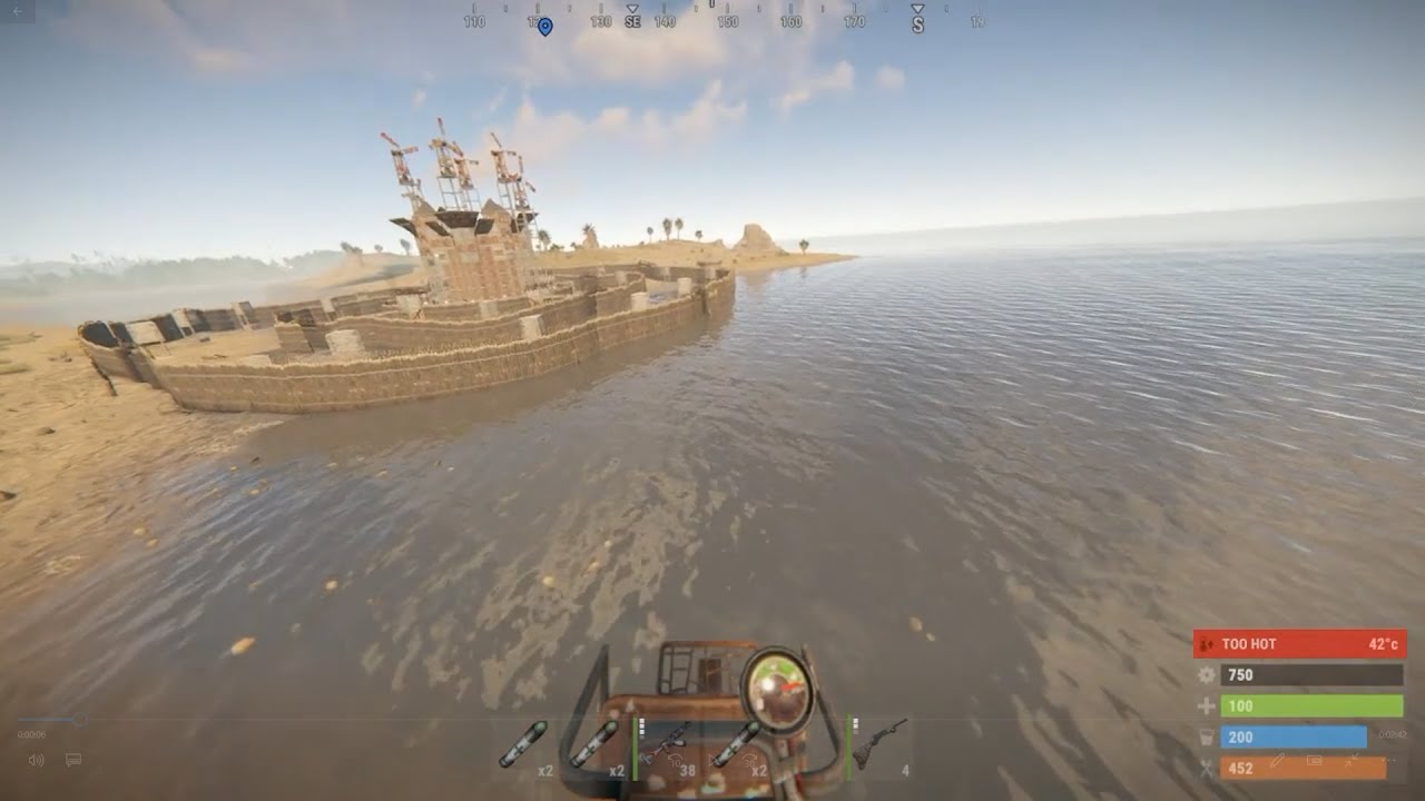 6K HOUR SOLO BASE TOUR RUST - YouTube