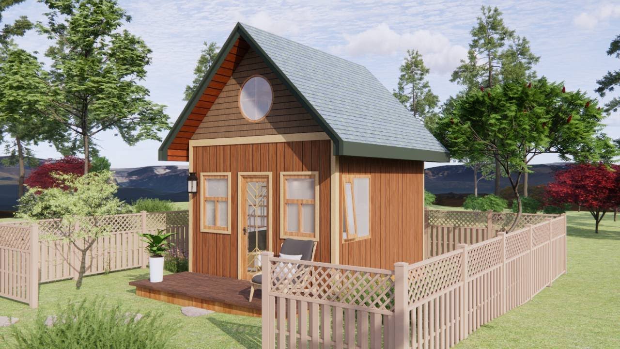 (4 x 4)m (13ft x 13ft) AmazingTiny House - Perfect Ideas | Living ...