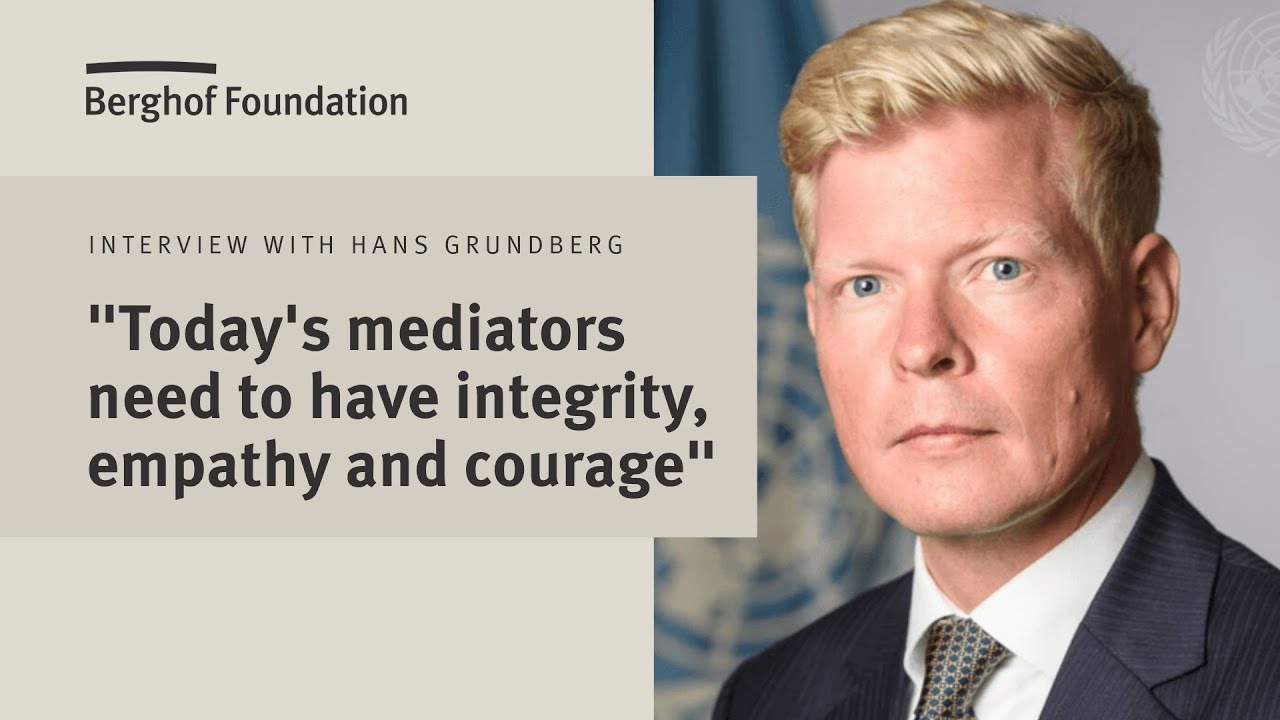 Interview with UN Special Envoy for Yemen Hans Grundberg at The Berlin ...