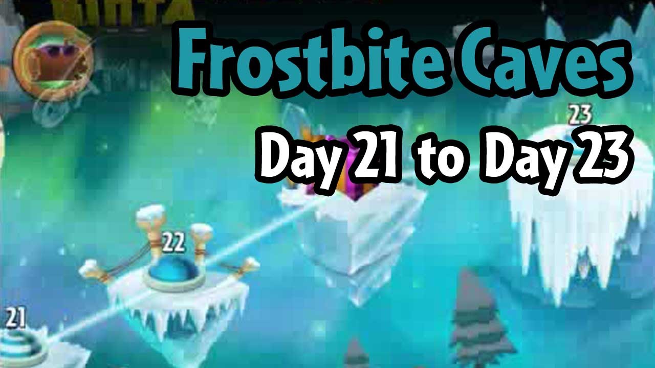 Plants vs Zombies 2 - Frostbite Caves Day 21 to Day 23 - YouTube