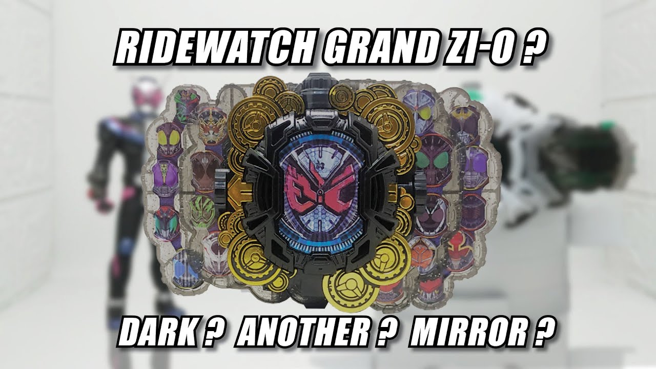 DX Ridewatch Grand Zio Dark Another Mirror Black KW Recast Bootleg ...